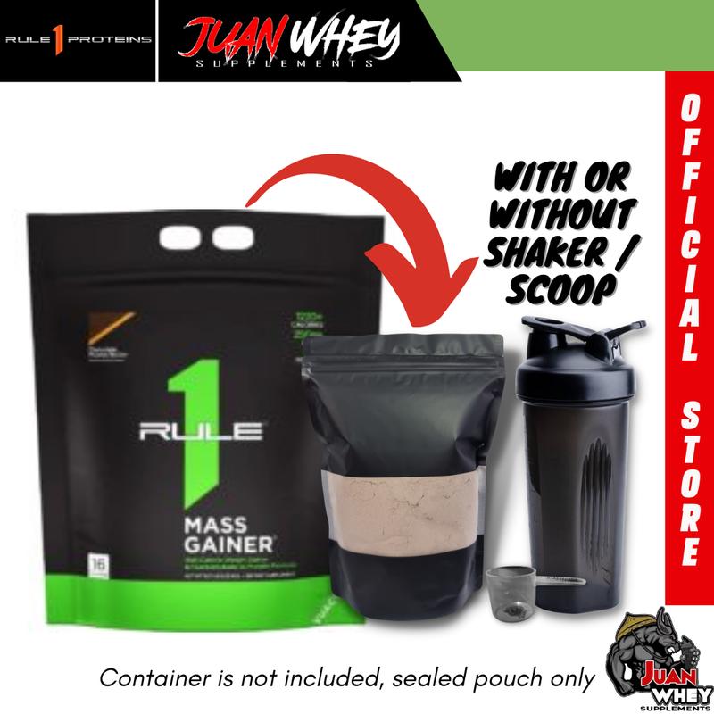 RULE 1 LBS MASS PROTEIN POWDER 1LB AND 2LBS - 12 AND 24 SERVINGS ...