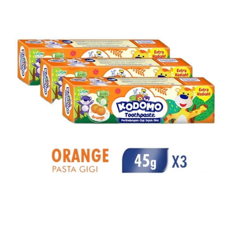 PAKET HEMAT 3 Pcs KODOMO PASTA GIGI ODOL ANAK 45 gram - Shop | Tokopedia