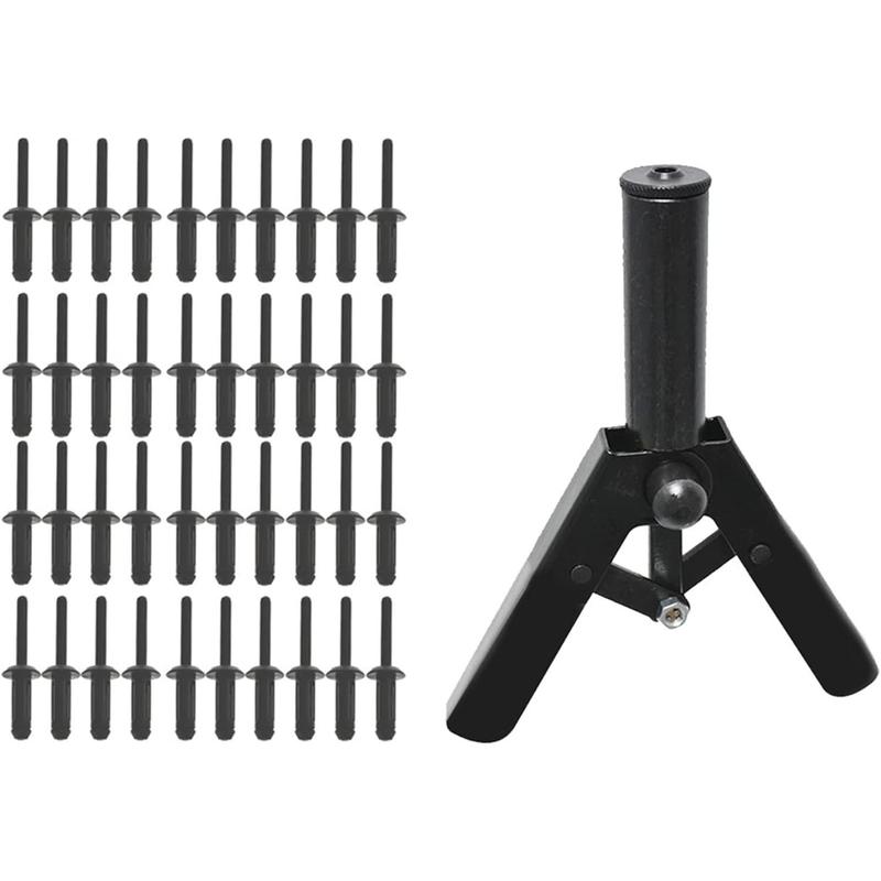 ALL-CARB 41 PC Plastic Rivet Set Riveter Hand Tool with 40Pc - TikTok Shop