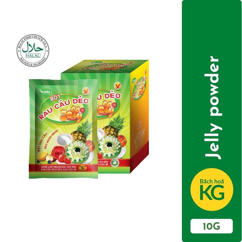 Rovin jelly powder 10g - Bột rau câu dẻo Rovin 10g - Serbuk agar-agar ...