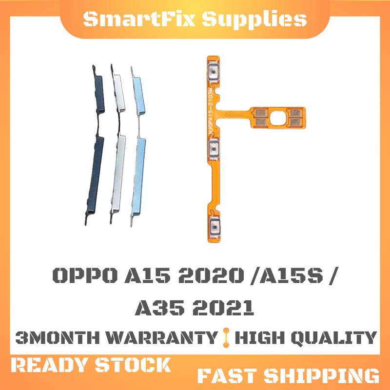 Compatible For OPPO A15/A15S/A35 Power On Off+Volume Ribbon Flex ...
