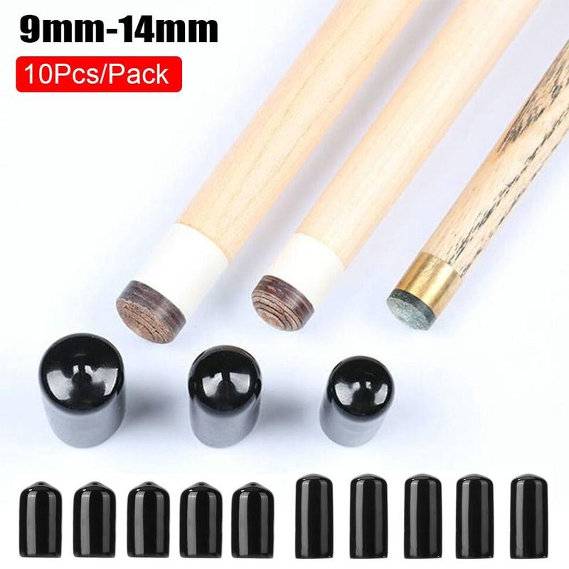 10pcs Durable Replacement Ferrule Tip Cover Slip-on Rubber Head ...