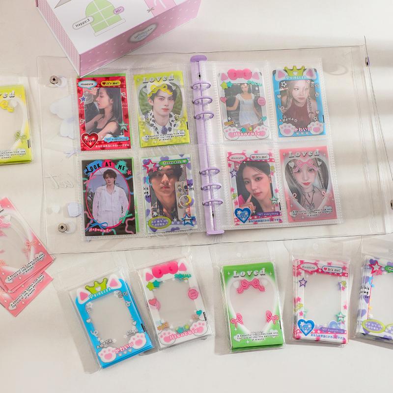 Hisocute Original Girly Heart Small Card Protector Printed Star ...