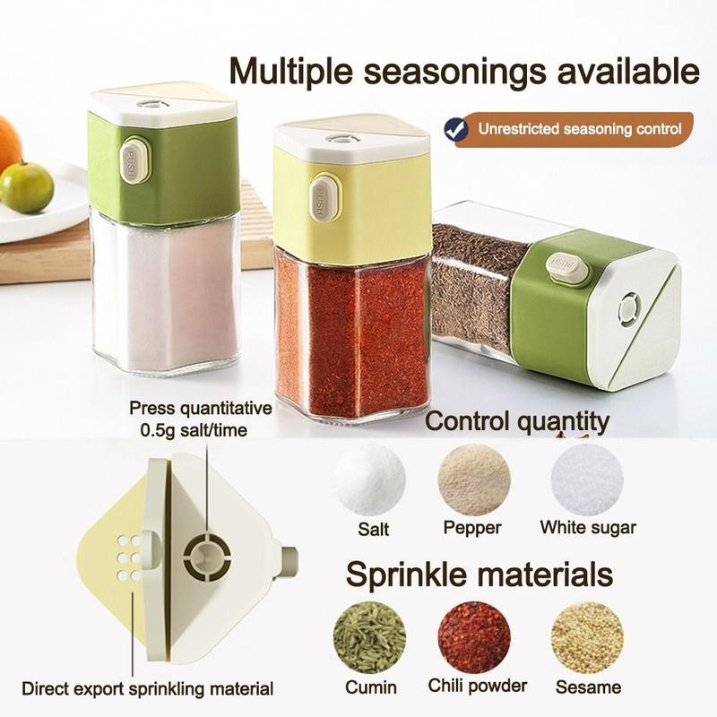 Durable 0.5g Quantitative Salt Control Bottle Precise Salt Control ...