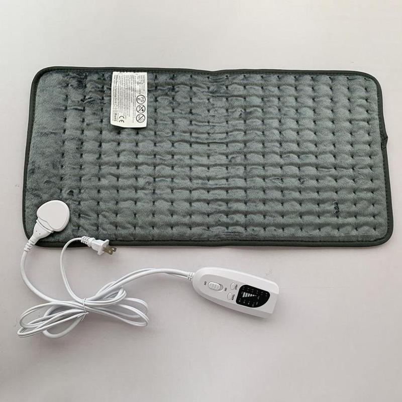 Electric Hot Heated Pad 24x12" Mat Waist Back Pain Relief US - TikTok ...