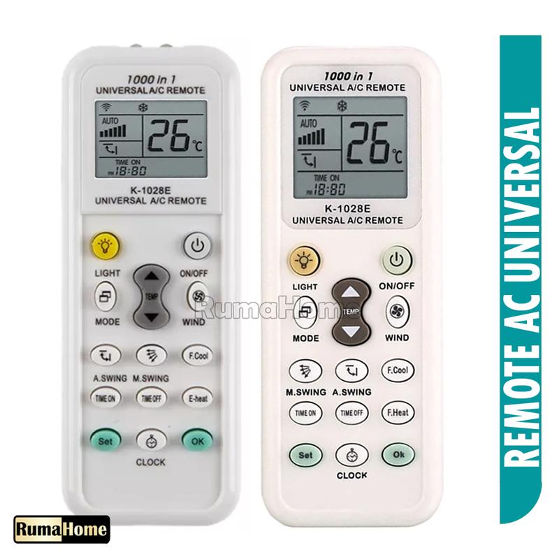 Remote AC UNIVERSAL SEMUA MEREK AC/ multi remote ac, AC remote - Shop ...