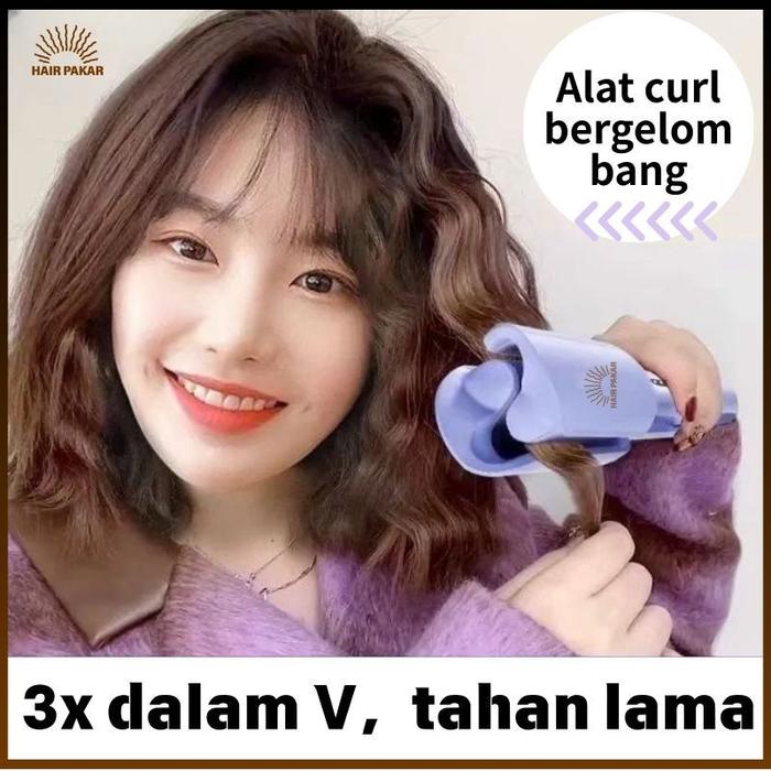 Promo HAIR PAKAR Catokan Egg Roll 32mm Big Wave - Ion Negatif Pemanas ...