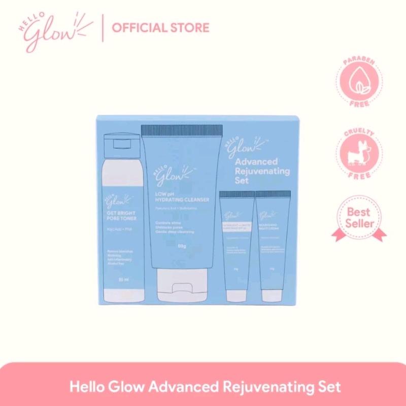 Hello Glow Advanced Rejuvenating Set - TikTok Shop Philippines