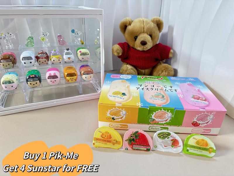 PIK ME ICE CREAM BUY 1 GET 4 FREE GIFTS TRENDY SNACK 12PCS + - TikTok ...