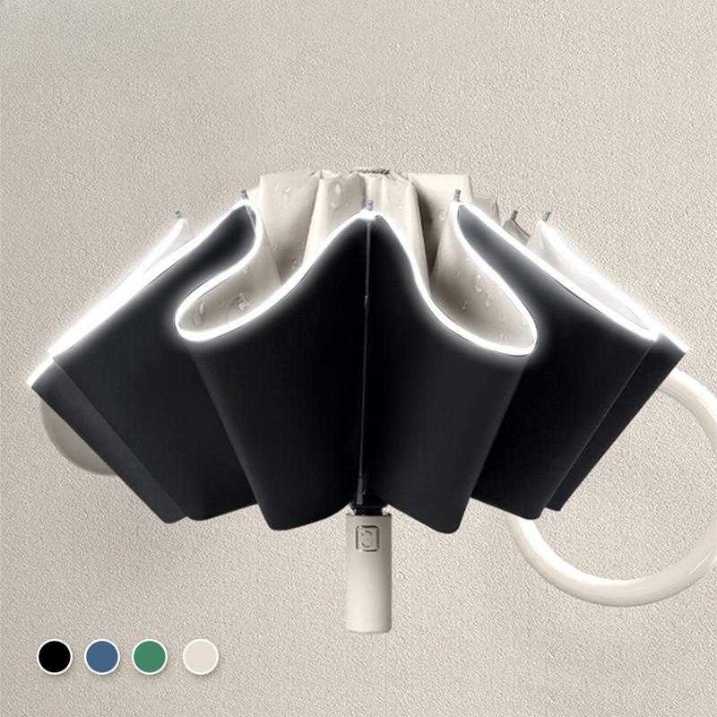 Lightweight Automatic Inverted Reverse Umbrella UV Portable Foldable ...