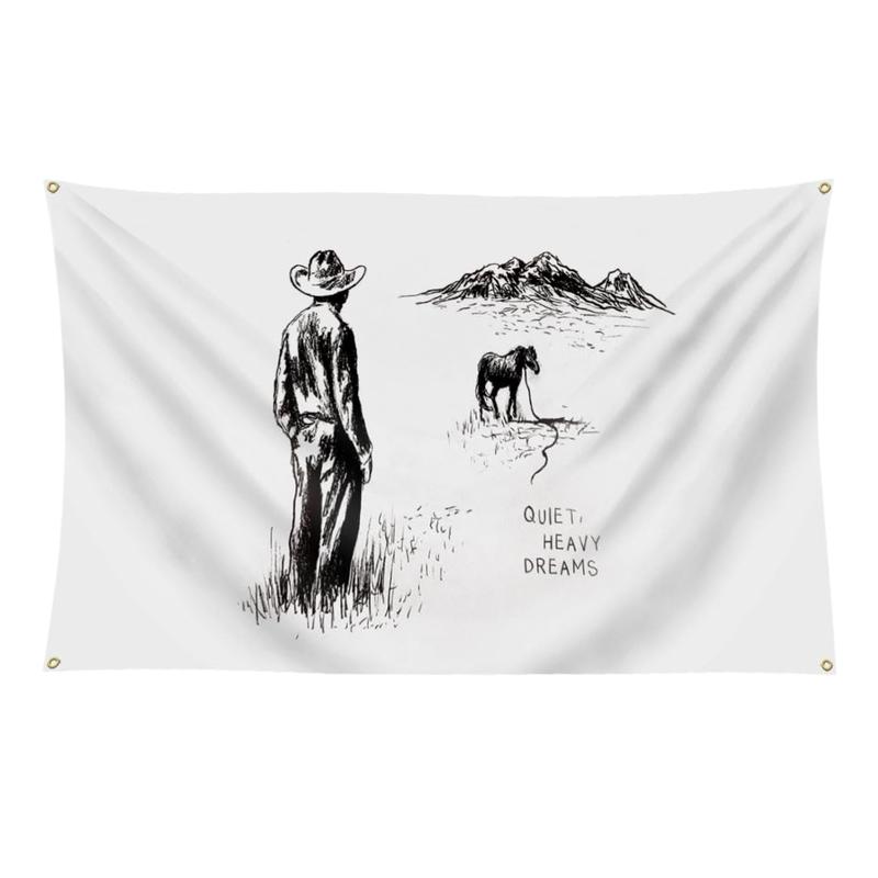 Quiet Heavy Dreams Flag Funny Flag with Brass Grommet Durabl - TikTok Shop