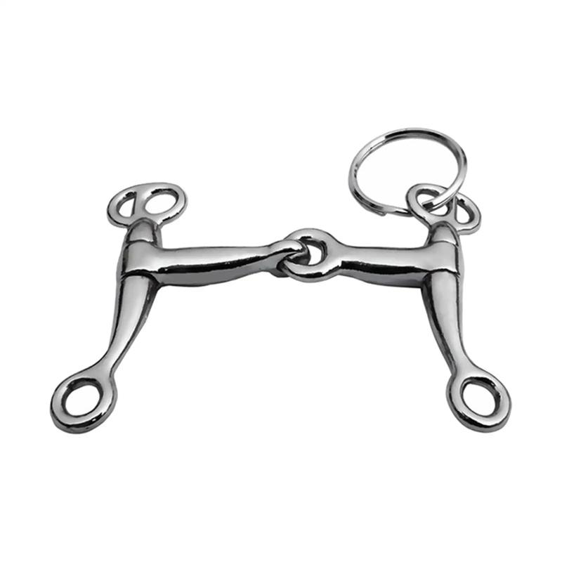 Multipurpose Silver Alloy Key Holder Horse Bit Keychain Accessory ...