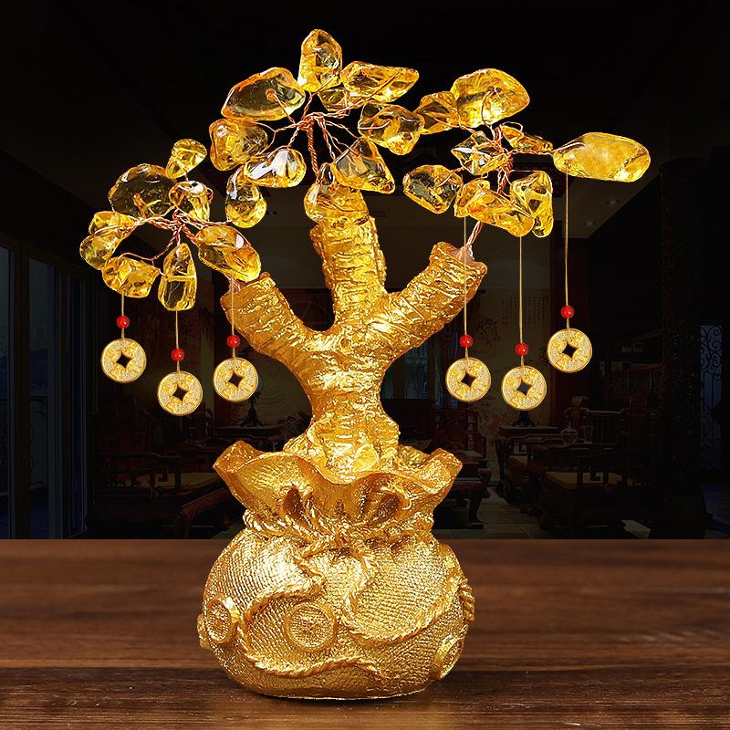 Hiasan Pokok Nasib, Yuanbao Cina, Pokok Wang, Pokok Wang Fen - TikTok ...