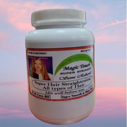 Magic Touch Hair Relaxer Cream 500 ML - Semi Rebond Haircare - TikTok ...