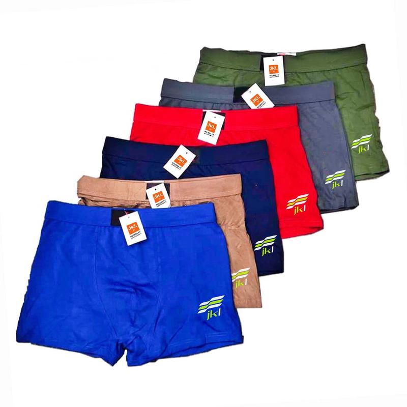 COD Men's Plain Boxer Brief Cotton Spandex 12PCS elegant boxers/trunks ...