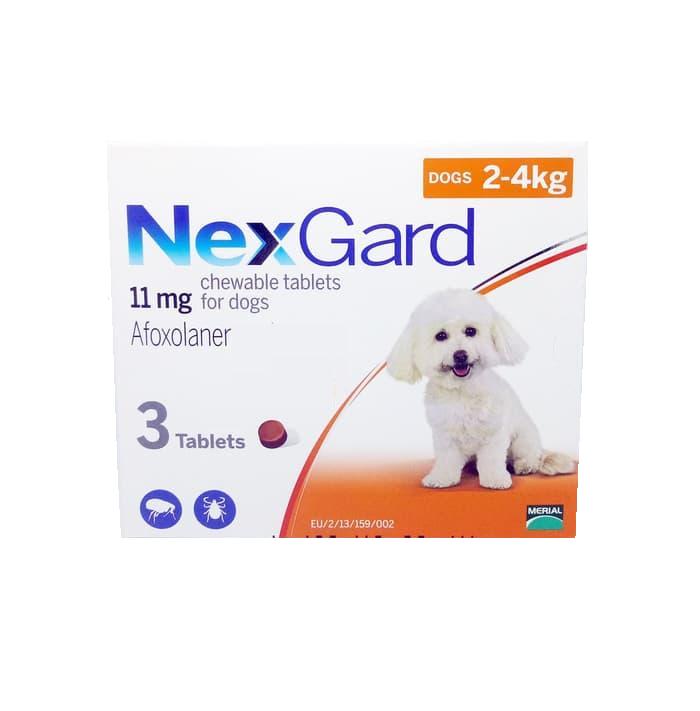 Jual NEXGARD S (2 - 4KG) Obat Kutu Dan Demodex Anjing NexGard Tablet ...