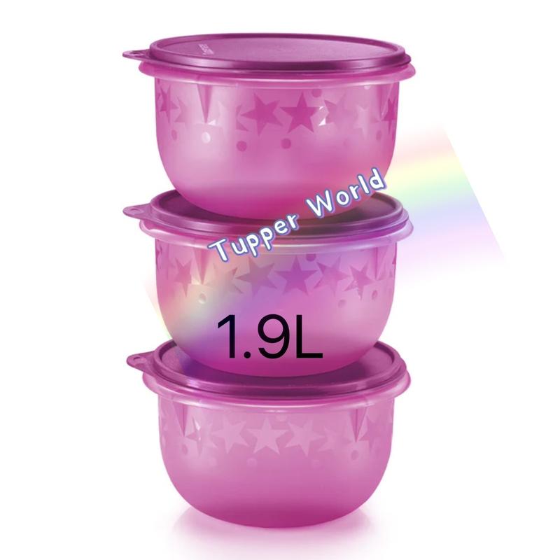 Tupperware Twinkle Bowl (1) 1.9L - TikTok Shop Malaysia