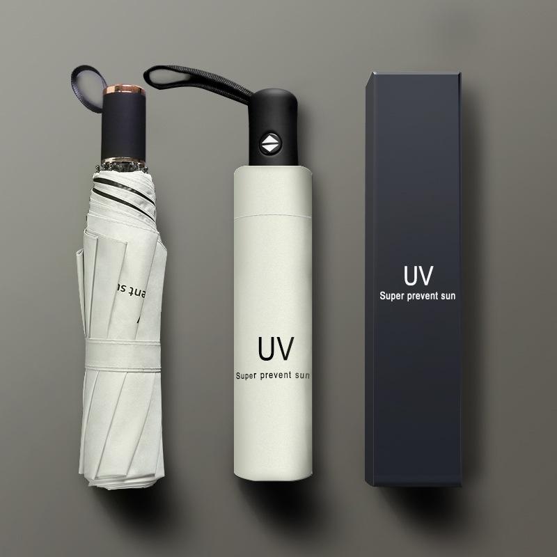Sun Umbrella Folding Sunscreen UV Umbrella 8 Bone Paraguas Rain ...