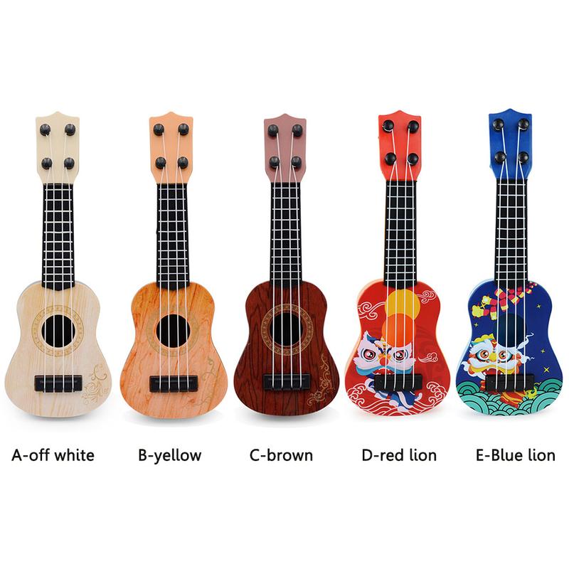 Alat Muzik Gitar Mini, 4 Tali, Sesuai untuk Pendidikan Kanak-kanak ...
