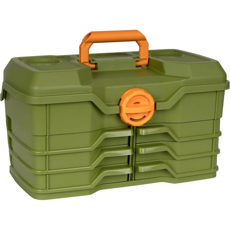 Outdoors nextgen 60 large tackle box 6 pivot trays 32 compartments ...