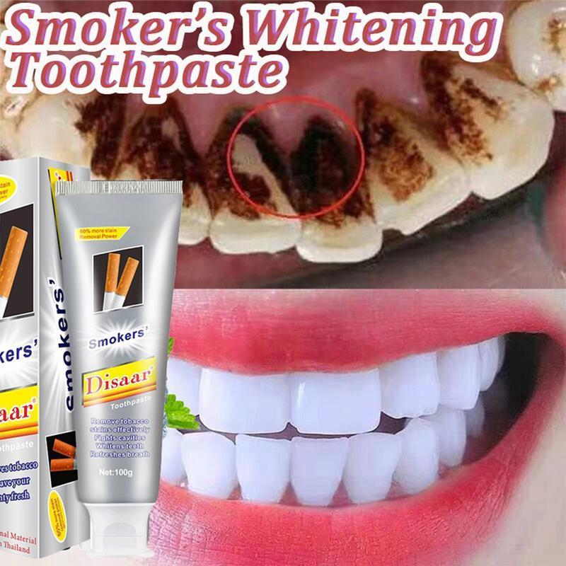 Disaar Mint Toothpaste for Removing Smoke Stains, Tooth Stains - TikTok ...