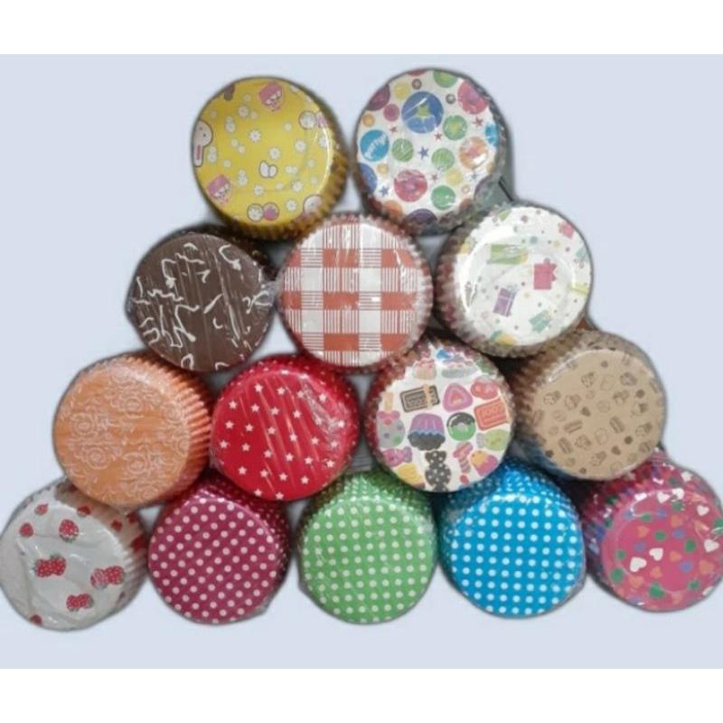 cup roti bulat 8 cm motif isi 200 pcs - Shop | Tokopedia