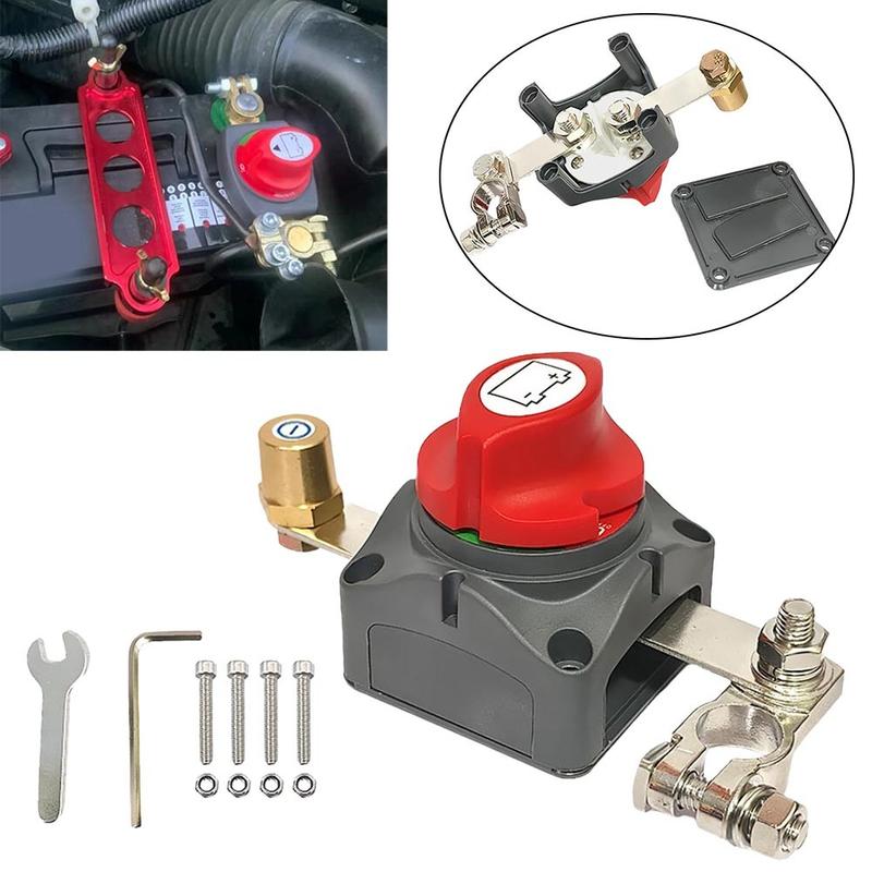 Top Post Battery Disconnect Switch Heavy-Duty 12-48V 275A fo - TikTok ...