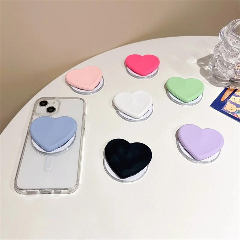 Korean Cute Love Heart for Magsafe Magnetic Phone Griptok Grip - TikTok Shop