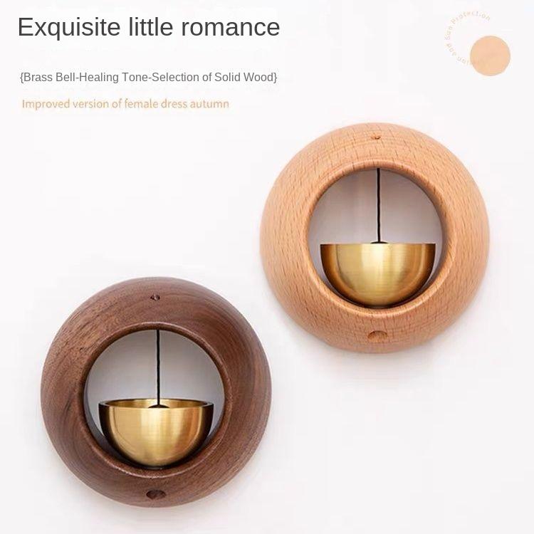 Dopamine Style Magnetic Door Chime - Wooden Entry Bell with Magnetic ...