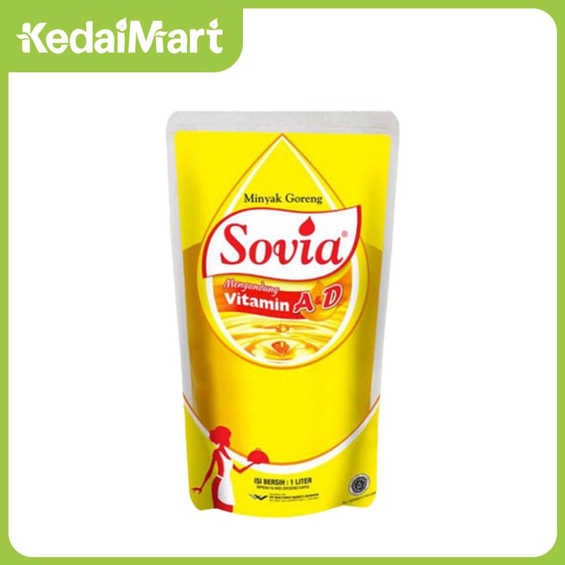 KedaiMart Minyak Goreng Sovia 1 L - Shop | Tokopedia