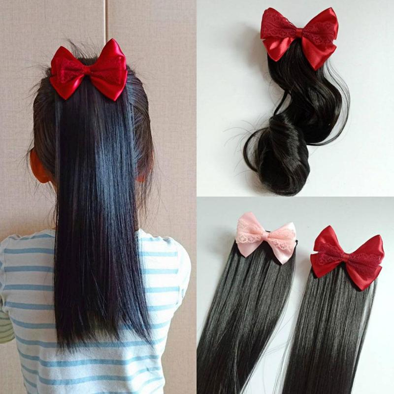 Rambut Palsu Kanak-kanak, Gaya Comel, Ekor Kuda Kerinting da - TikTok ...