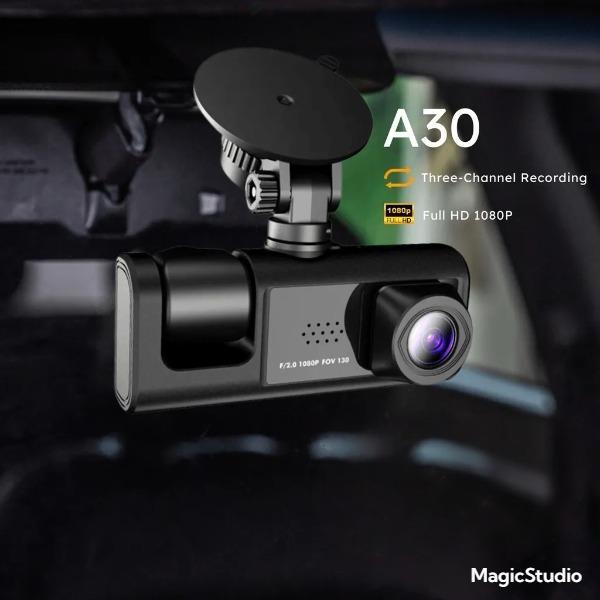 LX Dashcam Kereta 3 Kamera HD 1080P | Perakam Video DVR WiFi - TikTok ...