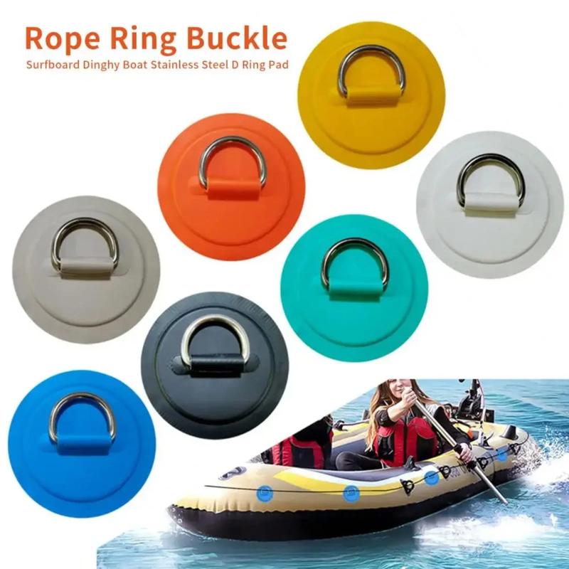 10pcs Inflatable Boat Patch PVC D Ring Patch Safe-keeping Rope - TikTok ...