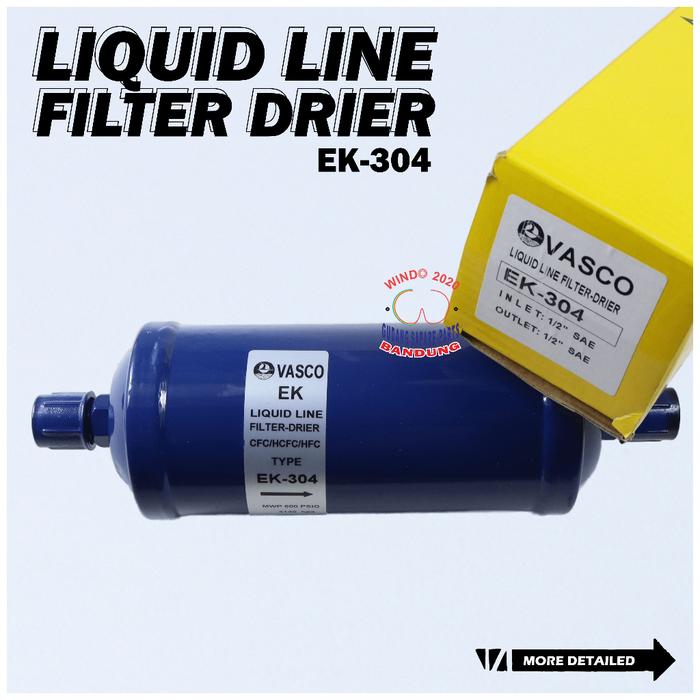 Promo LIQUID LINE FILTER DRIER EK 304 1/2" | PENYARING SIRKULASI AC ...
