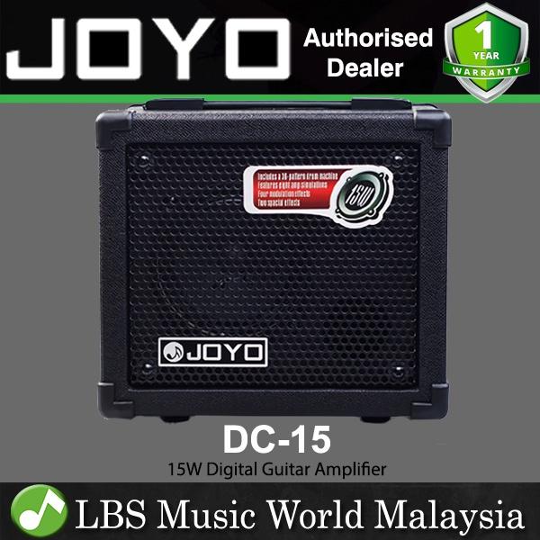 Joyo DC-15 15W Digital Guitar Amplifier with Delay Reverb Effect ...