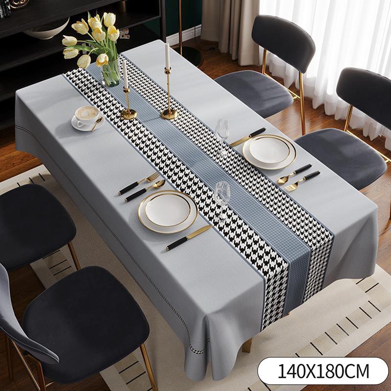 High-End Light Luxury Tablecloth Waterproof Oil-Proof Scalding-Proof ...