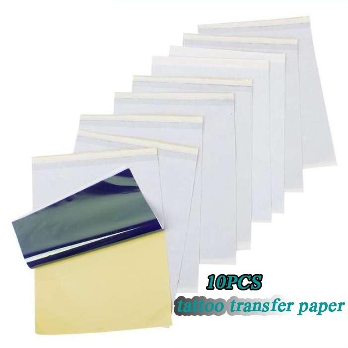 10 PCS A4 Tattoo Transfer Paper Tracing Paper Kit with Tatto - TikTok ...