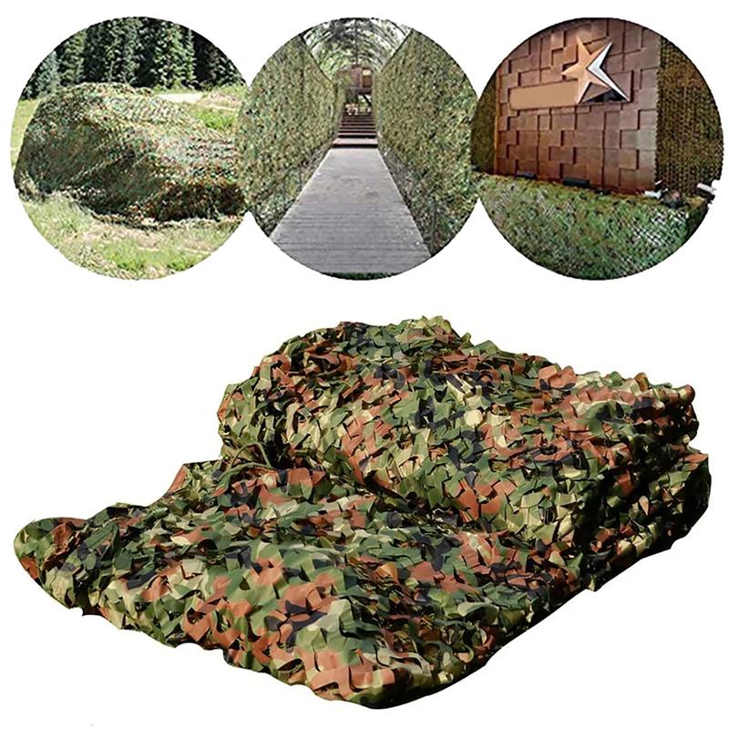 1.5x3m /2x10m Hunting Military Camouflage Nets Woodland Army - TikTok ...