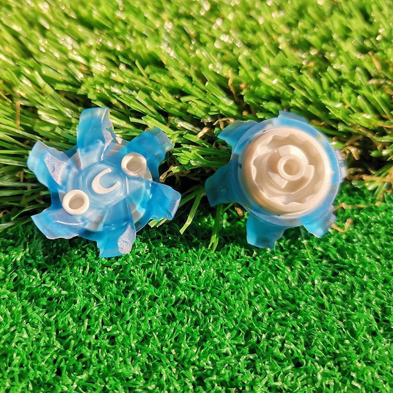 Golf Spikes White Blue Quick Spin Spikes Short Teeth With Holes ...