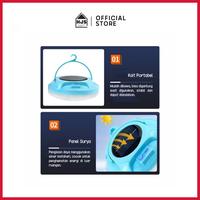 Promo HJS Lampu Emergency UFO Gantung Solar Panel 300W 400W 500W Hemat ...