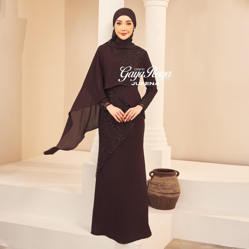 [LEAYNA] [JUENNA] Dress Moden - TikTok Shop Malaysia