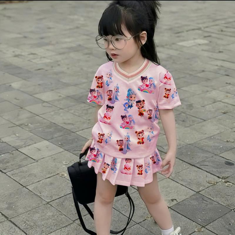 Váy Xếp Ly In Hình NATRA (Có Lót Trong ) Dành Cho Bé Gái Siz - TikTok ...