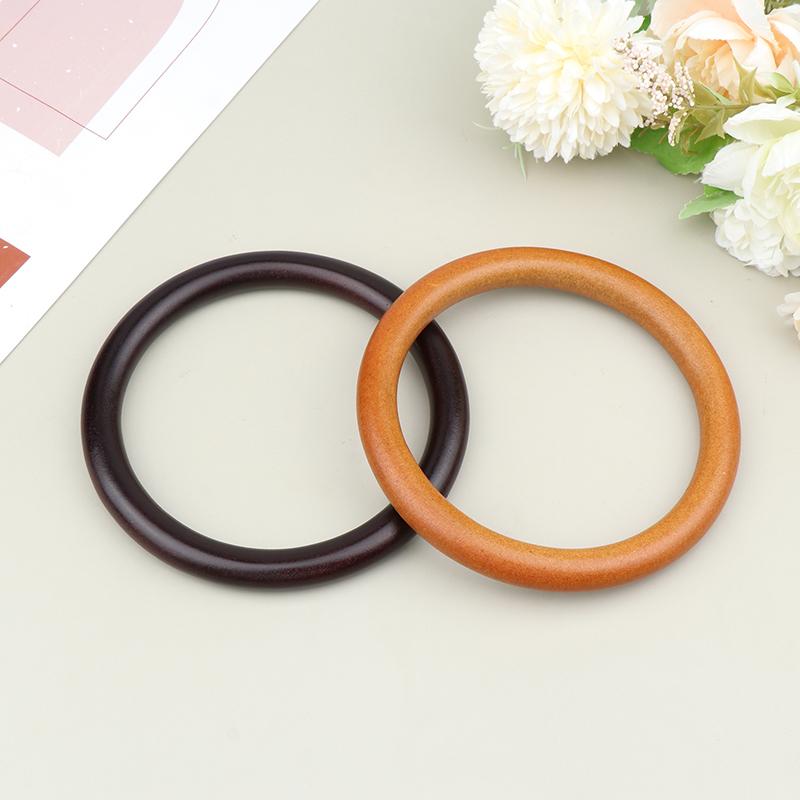 Pemegang beg kayu bulat, 1 keping, cincin, pemegang beg tangan - TikTok ...