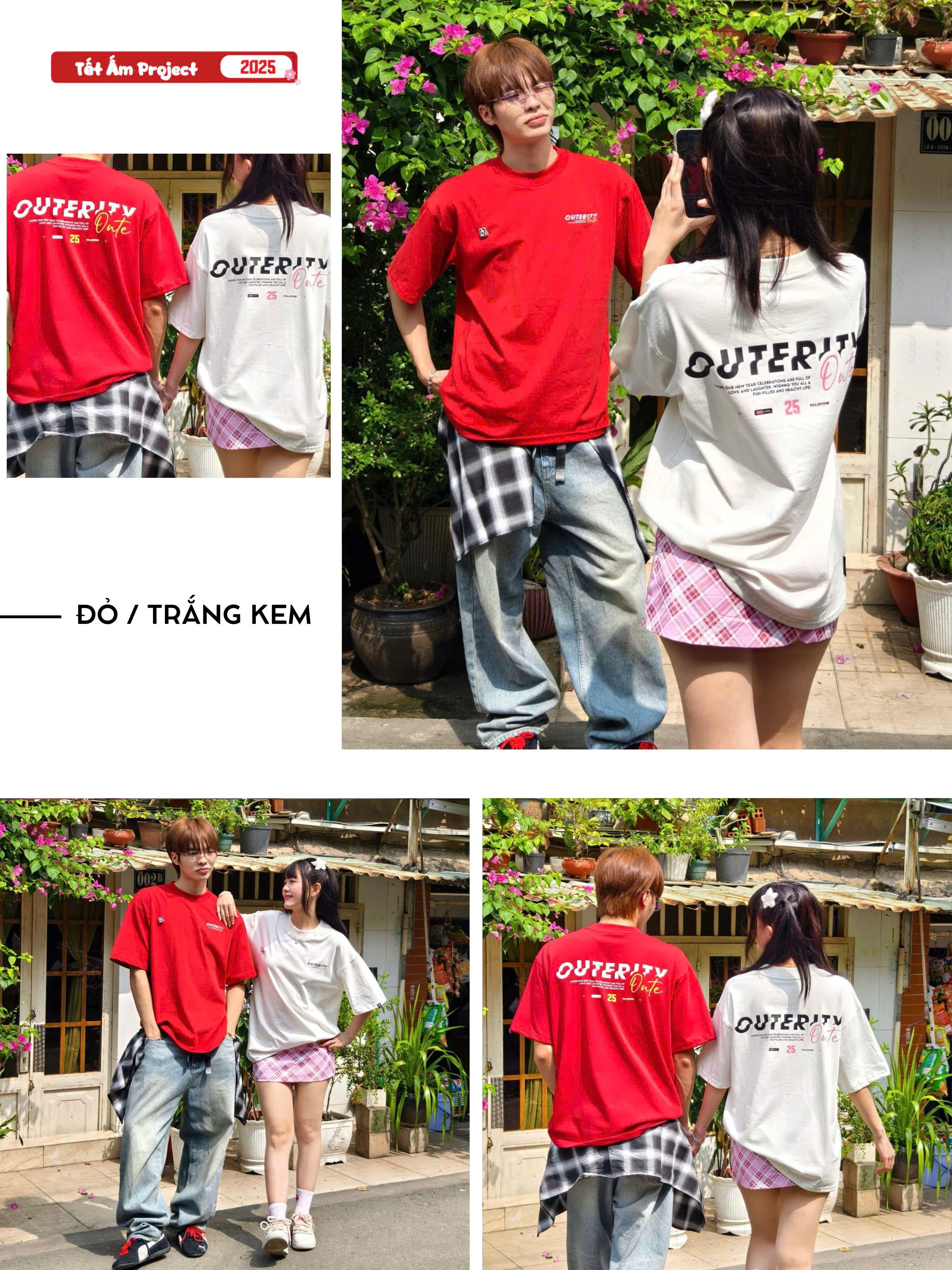 Áo Thun Outerity Signature 25 Form Oversize