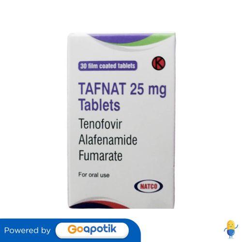 Jual TAFNAT 25 MG BOTOL 30 TABLET - Jakarta Pusat - Apotek Manjur Sehat ...