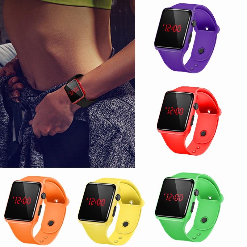 Jam Tangan Elektronik Sukan LED, Jam Tangan Digital Pelbagai - TikTok ...