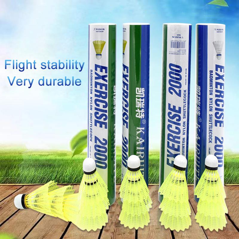 [YYY]3/6/12 Packs Of Nylon Badminton Ball Durable Yellow And - TikTok ...