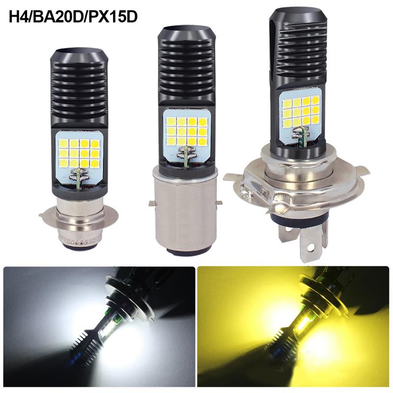 Lampu Depan Motosikal, Lampu LED 24, H4 BA20D PX15D, Sangat Terang ...