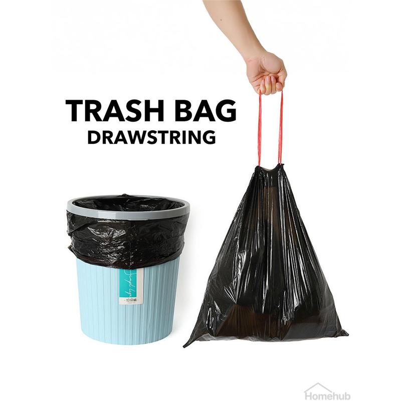 Homehub Drawstring Trash Bag With Handle For Garbage Rubbish - TikTok ...