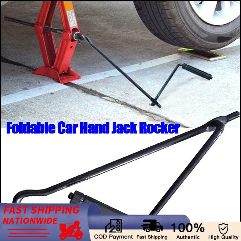 Foldable Car Jack Rocker Handle Scissor Jack Crank Handle Fo - TikTok ...